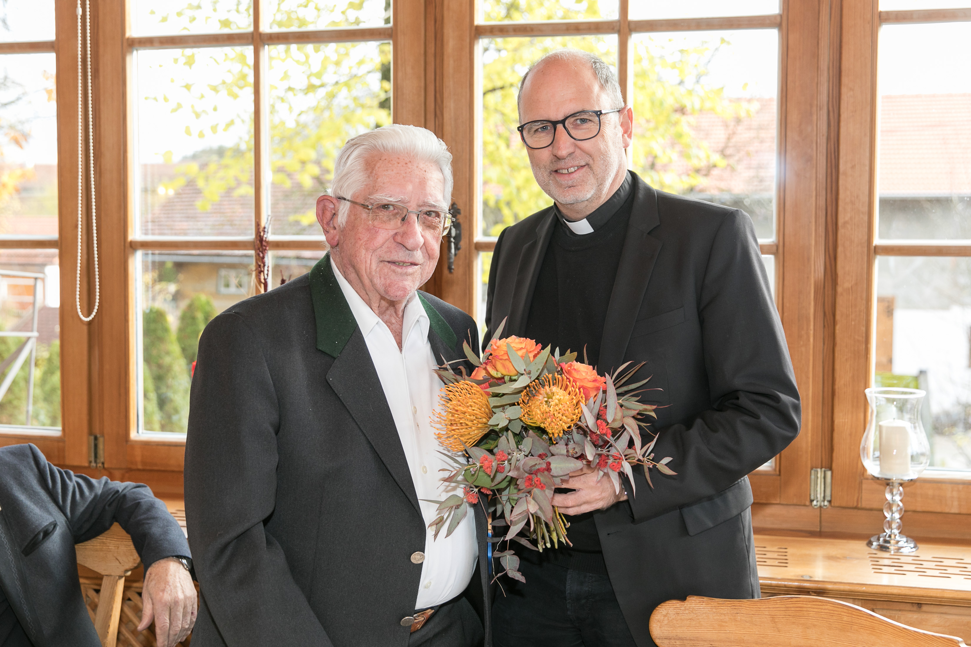 Erzbistum gratuliert Pfarrer Robert Berger zum 100.