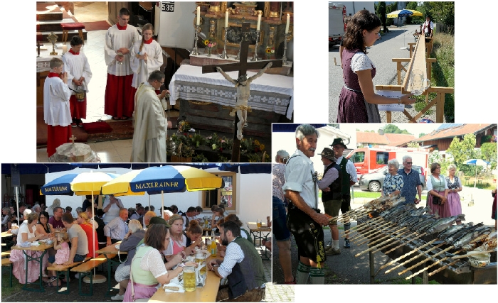 Lampferdinger feiern Patrozinium und Pfarrfest
